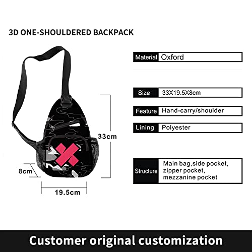 XPLR Season 2 Merch Black Camo Backpack Sam and Colby Teen Backpack Three Piece Travel Backpack (suit 1)