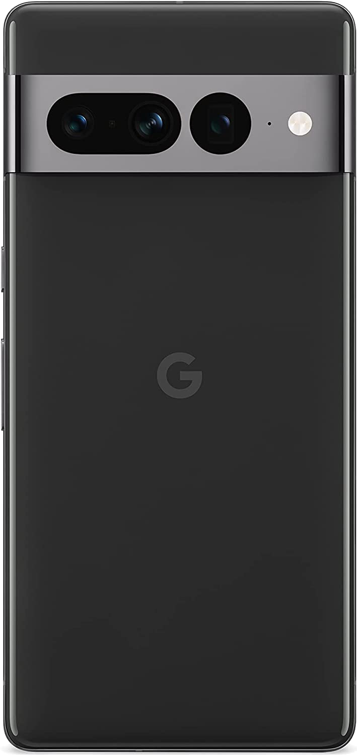 Google Pixel 7 Pro 5G 128GB 12GB RAM 24-Hour Battery Factory Unlocked for All Carriers Global Version - Obsidian