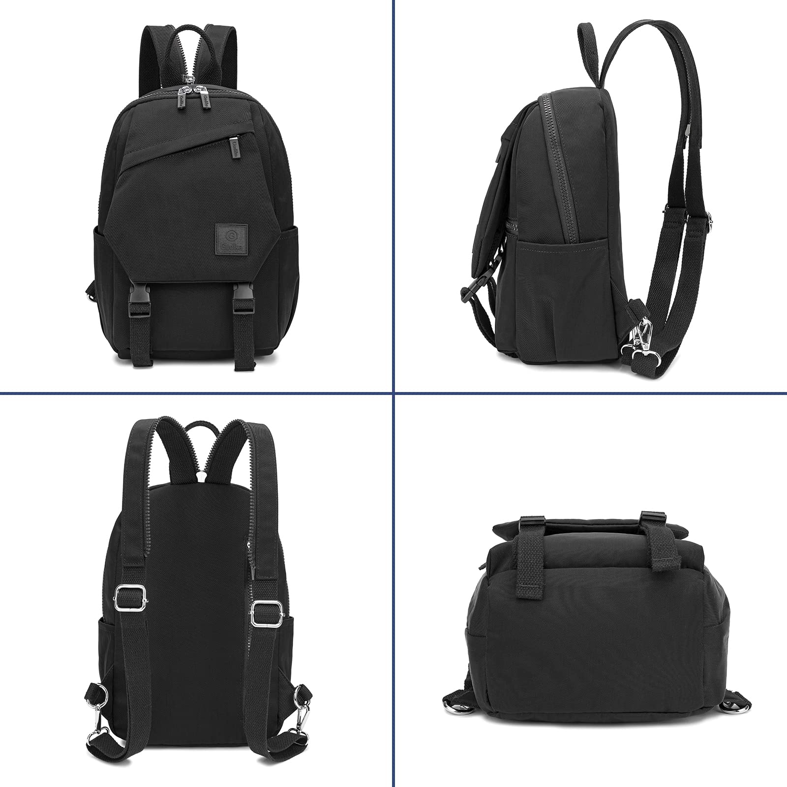 Vendra Moka Mini Waterproof Backpack Purse for Women and Men,Small Travel Daypack