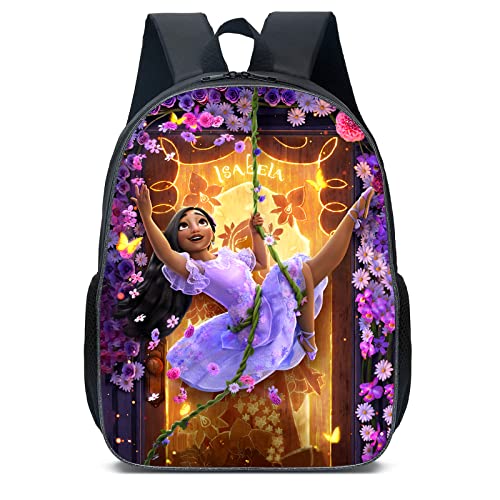 MeiPing Cartoon Backpack High Capacity Multifunction Anime Casual Backpack Lightweight Travel Backpack 17 Inch, One Size