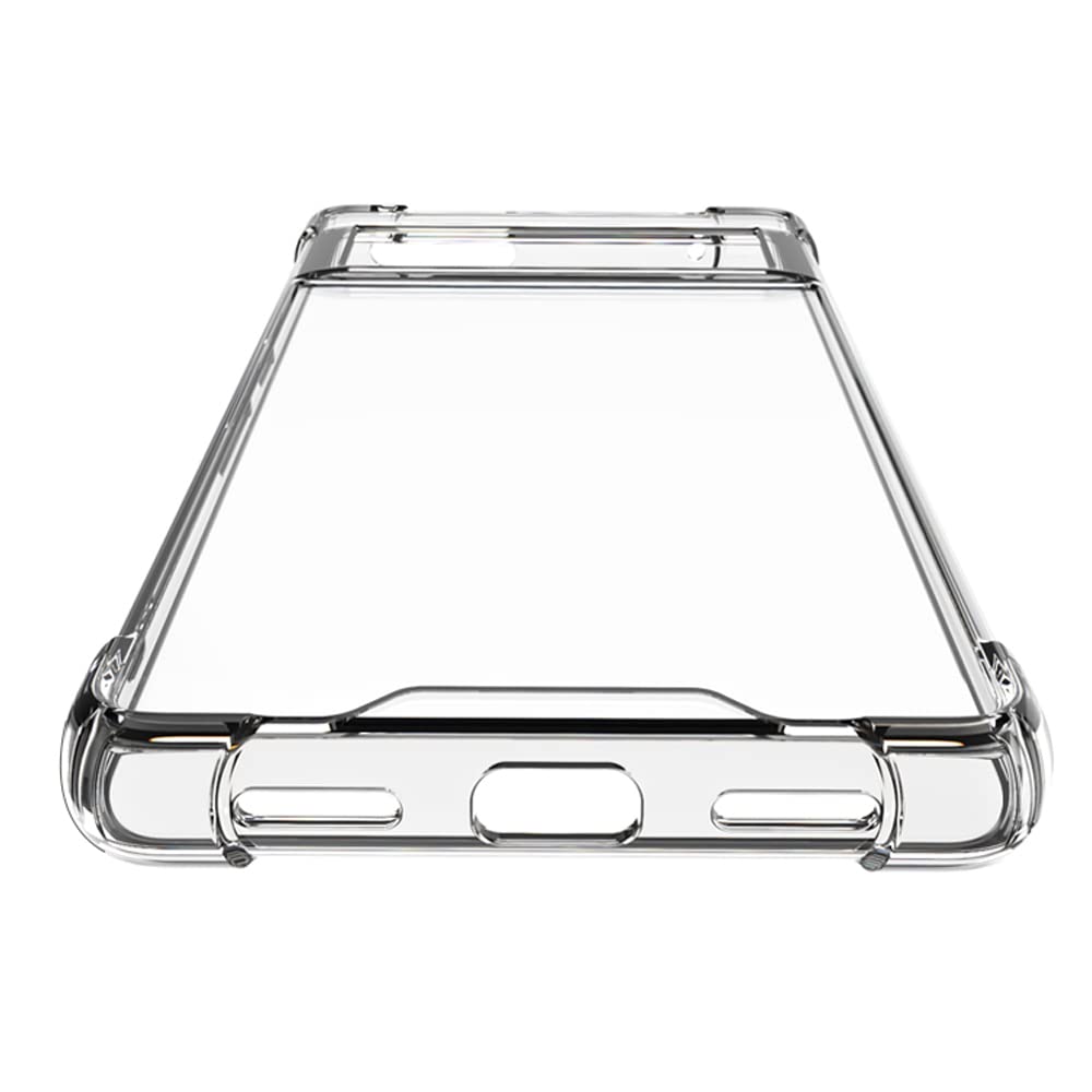 ROOCASE Google Pixel 7 Pro Case, Plexis Ultra Slim and Lightweight TPU PC Cover Designed for Google Pixel 7 Pro 6.7in (2022), Clear