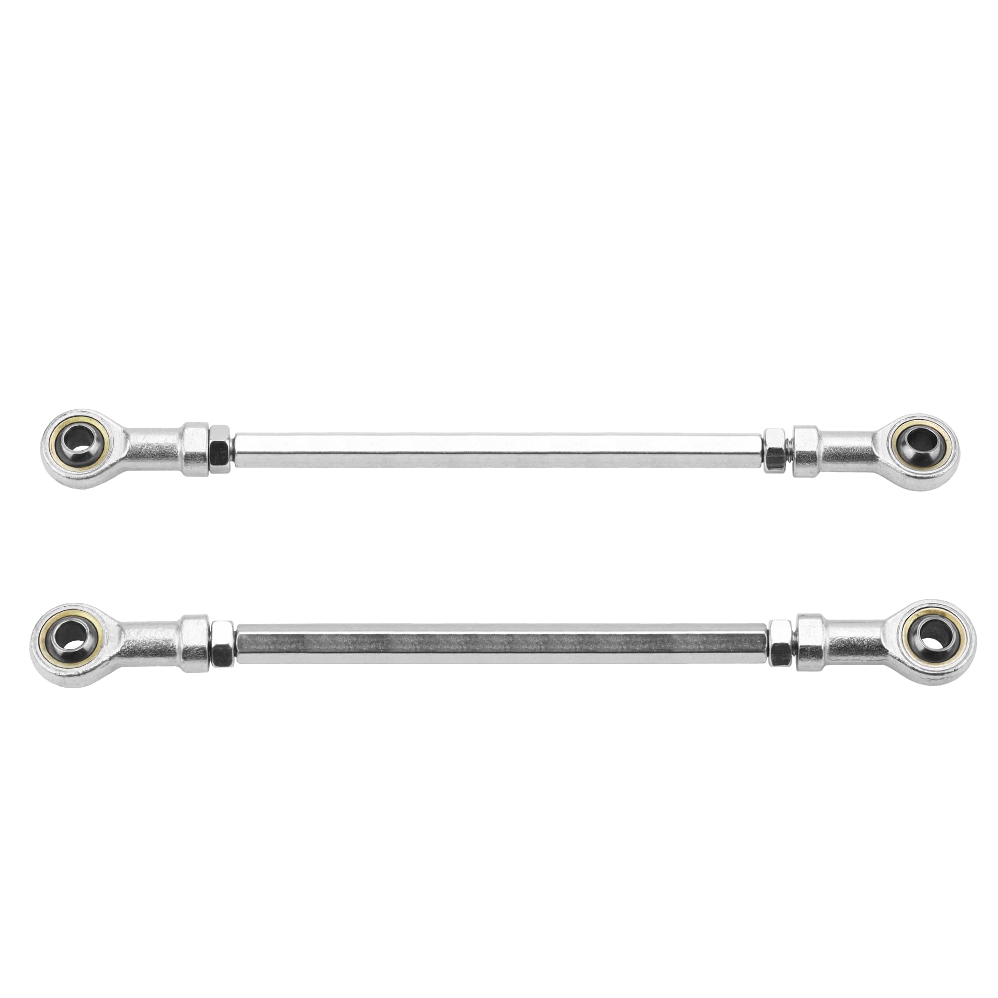 PRO BAT 2pcs 210mm Universal 11" x 5/16 8mm Tie Rod End Steering Kit Go Kart Off Road Dirt Bike ATV