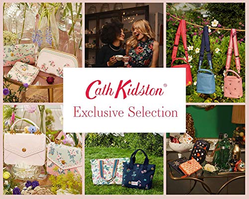 Cath Kidston Smart Zipped Backpack Didworth Flowers Navy