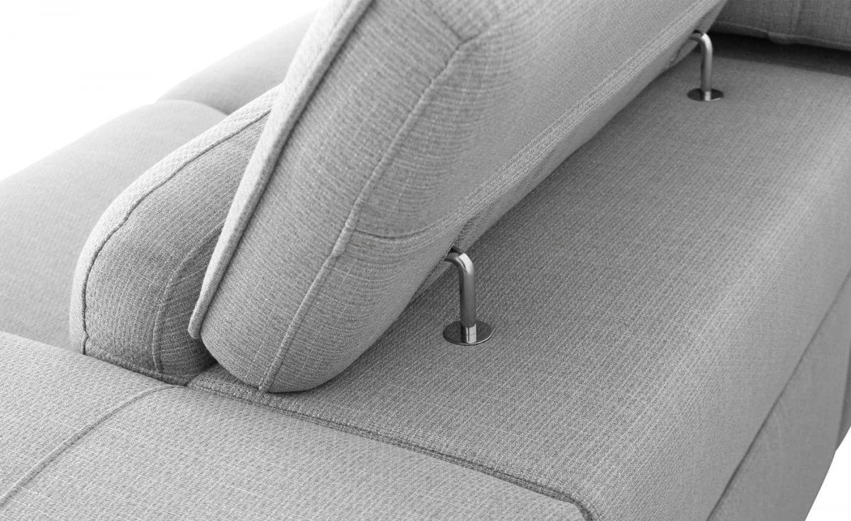 HomeRoots Modern Grey 84" Double Recliner Loveseat