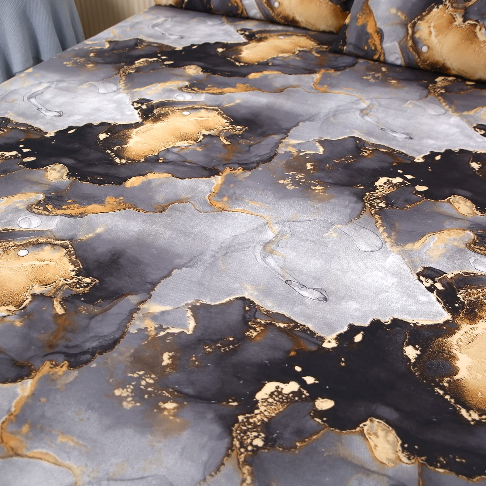 MAG Colorful Marble 3psc Full Size Sheet Sets (Full)
