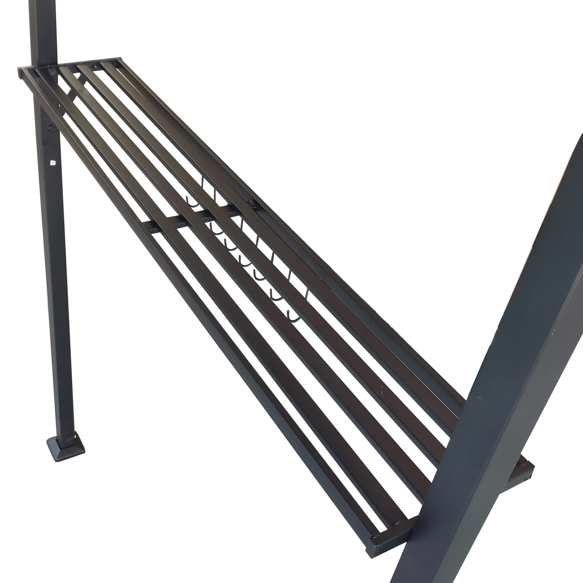 Gazebo Beach Canopy Outdoor Grill Gazebo 8 x 5 Ft, Shelter Tent, Double Tier Soft Top Canopy and Steel Frame with Hook and Bar Counters, Grey