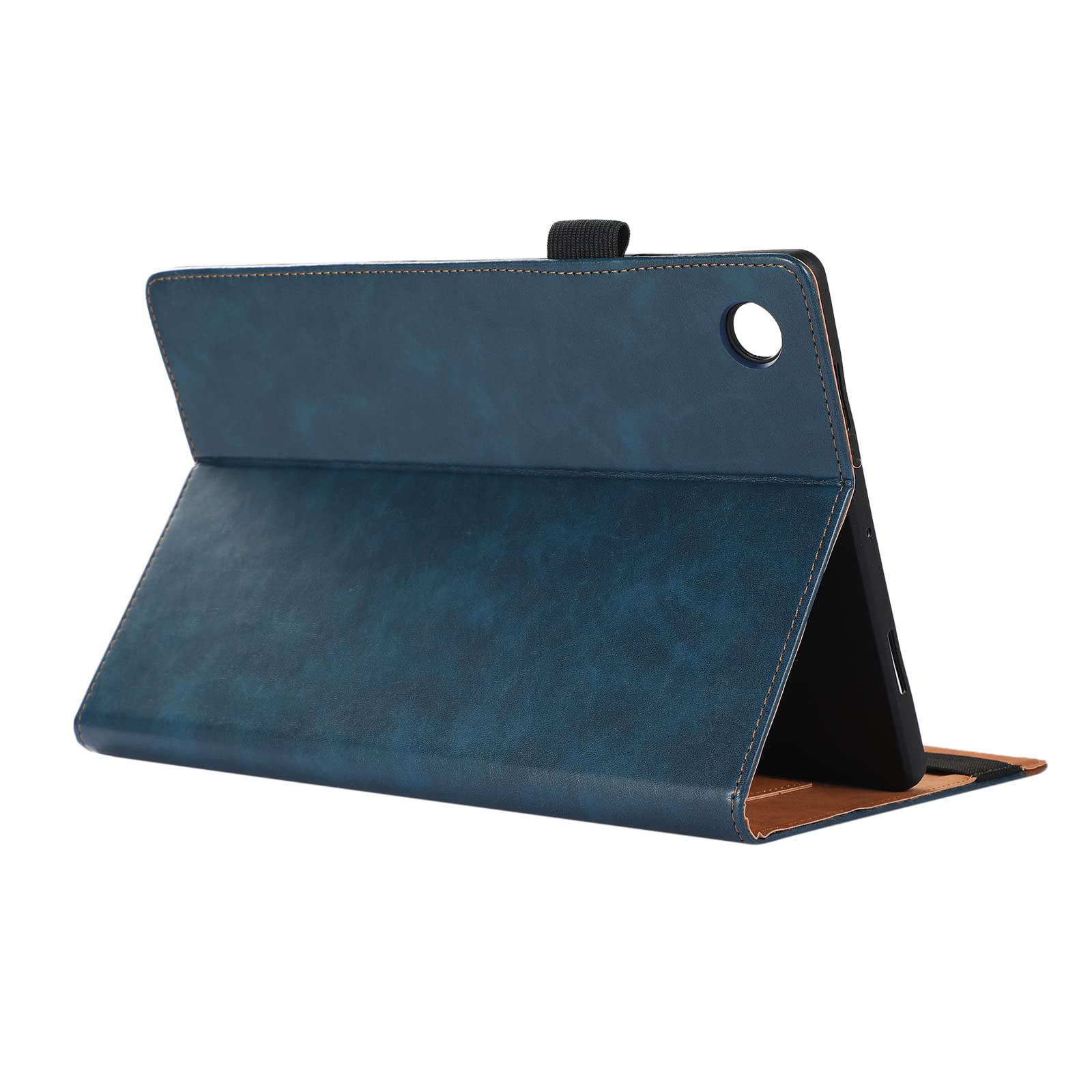 Case for Samsung Galaxy Tab A8 10.5'' 2022 Case SM-X200/X205/X207 Business PU Leather Cover Slim Lightweight Flip Stand Shell & cardholder Full Protective Case for Galaxy Tab A8 10.5 Tablet-Dark Blue