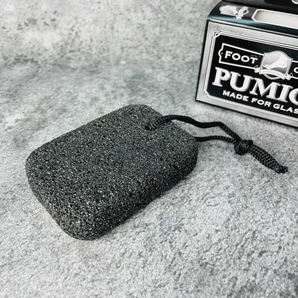 Super Hard Pumice Stone for Feet, Body, Hands [Designed in Japan] Foam Glass-made Pumice Stone for Hard and Tough Callus and Dead Skin