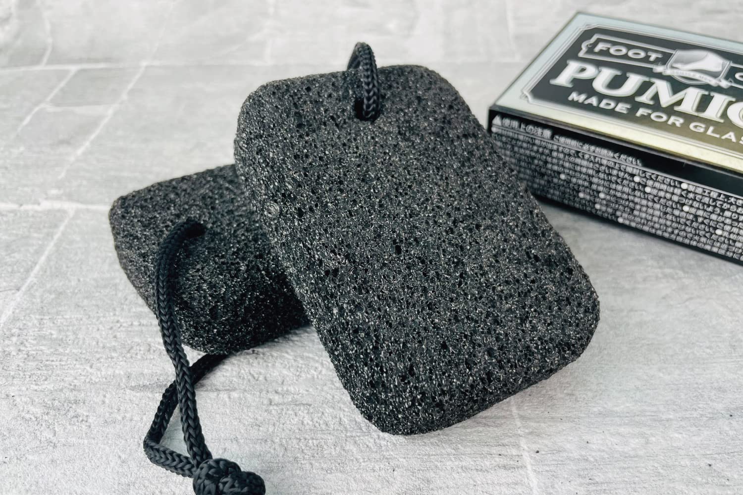Super Hard Pumice Stone for Feet, Body, Hands [Designed in Japan] Foam Glass-made Pumice Stone for Hard and Tough Callus and Dead Skin
