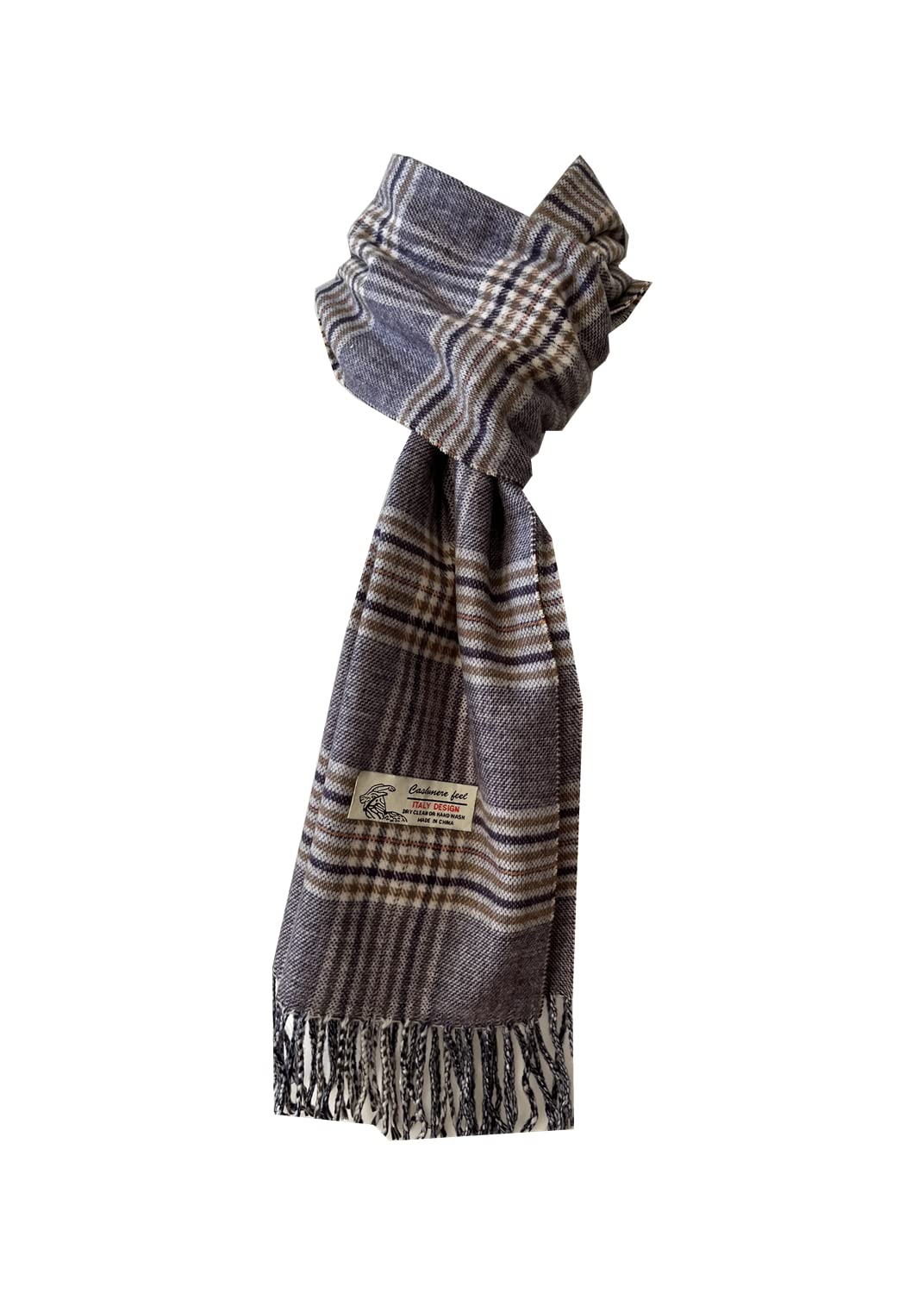 WA - Super Soft Womens Mens Luxurious Classic Cashmere Feel Wrap Scarf Plaid Scarves (Plaid-#28)