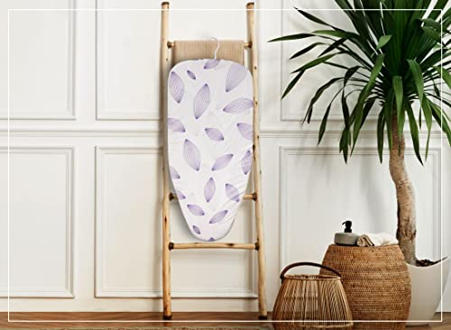 Mabel Home Table Top Ironing Board with Folding Legs, Extra Cover (Leaf)