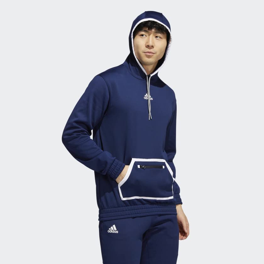 adidas Team Issue Pullover Hoodie Men's, Blue, Size XL