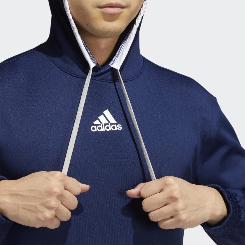 adidas Team Issue Pullover Hoodie Men's, Blue, Size XL