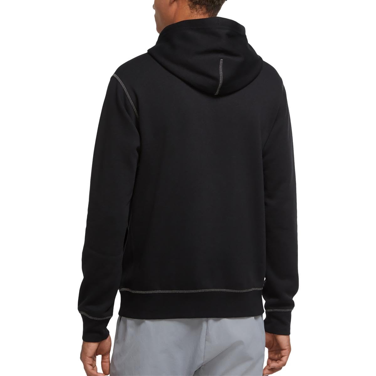 Nike Mens Just Do It Sweatshirt Workout Hoodie Black L