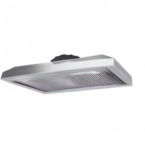 THOR Kitchen Professional Under-Cabinet 48-Inch Range Hood, Ducted/Ductless Convertible in Stainless Steel - Model TRH4806