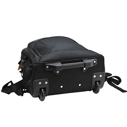 "E-Z Roll" Brand High-end 19 in. Laptop Rolling Backpack/Wheeled Backpack