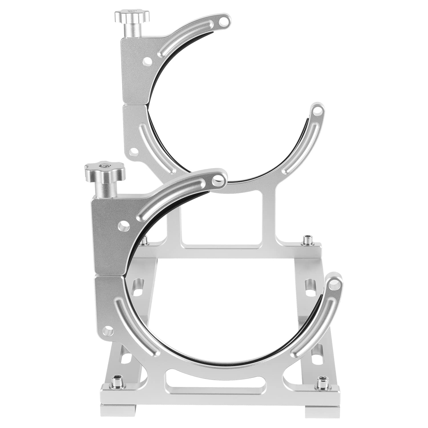 Bzsunway 7” Nitrous Oxide Nos Billet Aluminum Single Bottle Holder Bracket for 10-15 pound nitrous bottle Replace for PCE150.1001