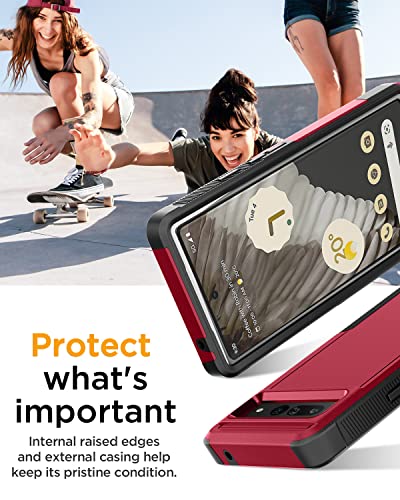 AICase for Google Pixel 7 Pro Case,Heavy Duty Drop Protection Full Body Rugged Shockproof/Dust Proof Multi Layer Military Protective Tough Durable for Google Pixel 7 Pro 6.7" 2022-2