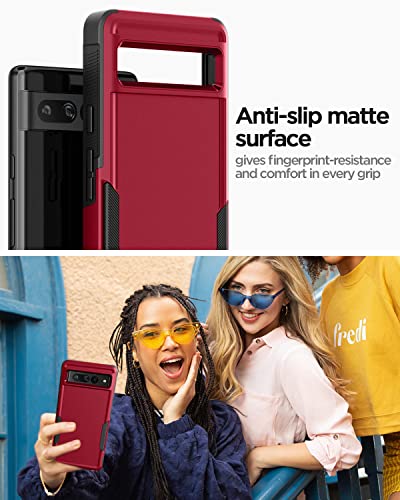 AICase for Google Pixel 7 Pro Case,Heavy Duty Drop Protection Full Body Rugged Shockproof/Dust Proof Multi Layer Military Protective Tough Durable for Google Pixel 7 Pro 6.7" 2022-2