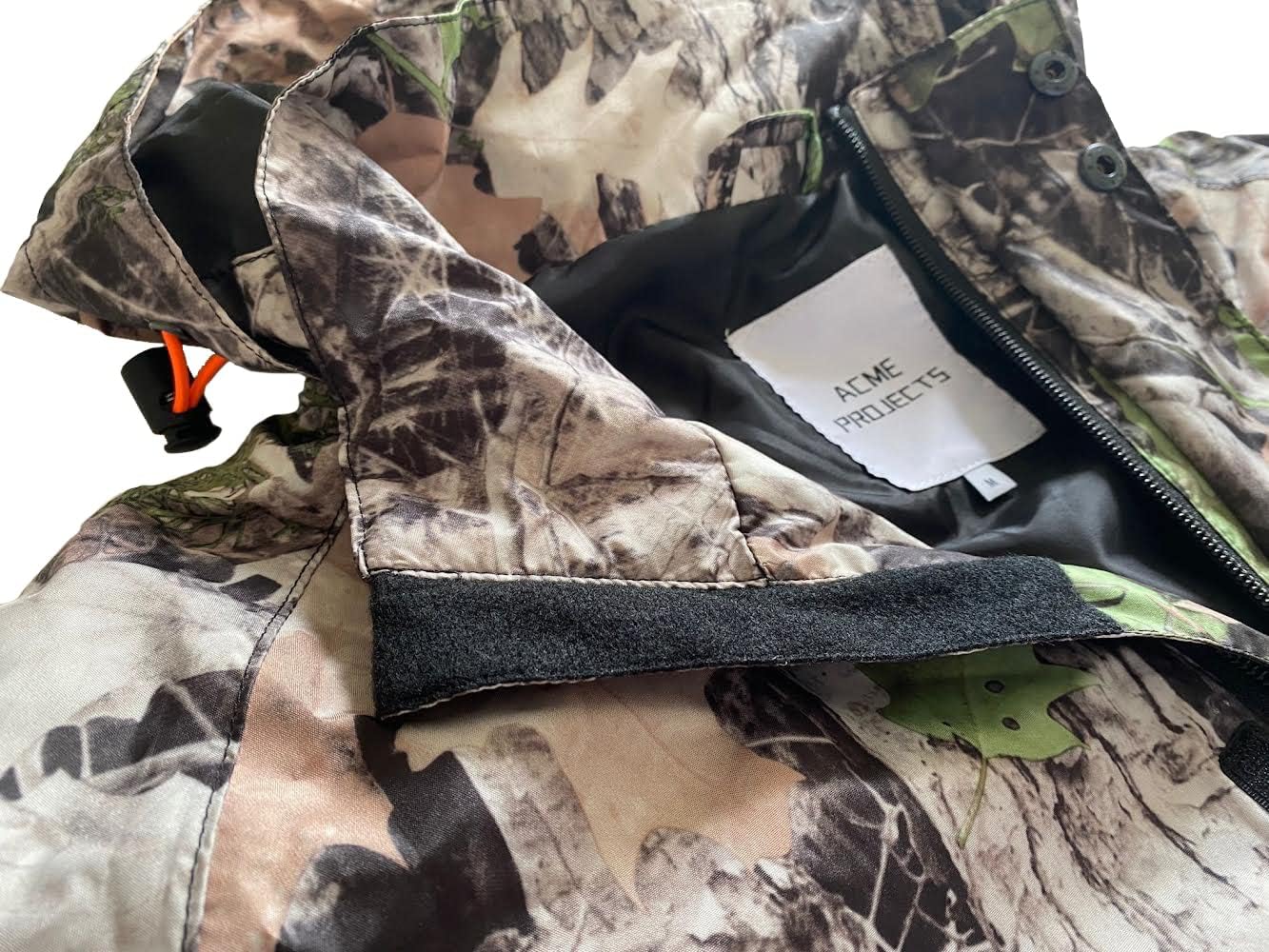 Acme Projects Men's Rain Suit (Jacket + Pants), 100% Waterproof, Breathable, Taped Seam, 10000mm/3000gm, YKK Zipper (as1, alpha, l, regular, regular, Camouflage)