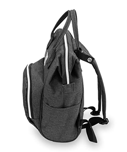 Everest Friendly Mini Handbag Backpack, Gray, One Size