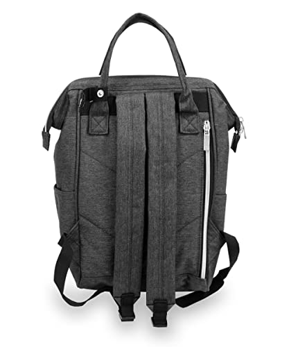 Everest Friendly Mini Handbag Backpack, Gray, One Size