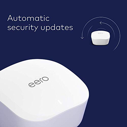 Certified Refurbished Amazon eero mesh WiFi system β for whole-home coverage, 4-pack (3 routers + 1 Amazon smart plug)