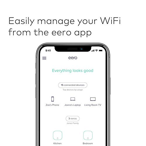 Certified Refurbished Amazon eero mesh WiFi system β for whole-home coverage, 4-pack (3 routers + 1 Amazon smart plug)