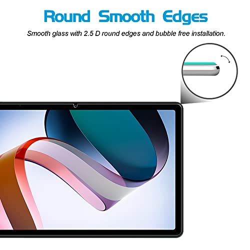 XunyLyee 2-Pack, Screen Protector for Lenovo Tab M10 Plus 3rd Gen 2022 (10.61 Inch) Anti-Scratch Tempered Glass Film Easy Installation