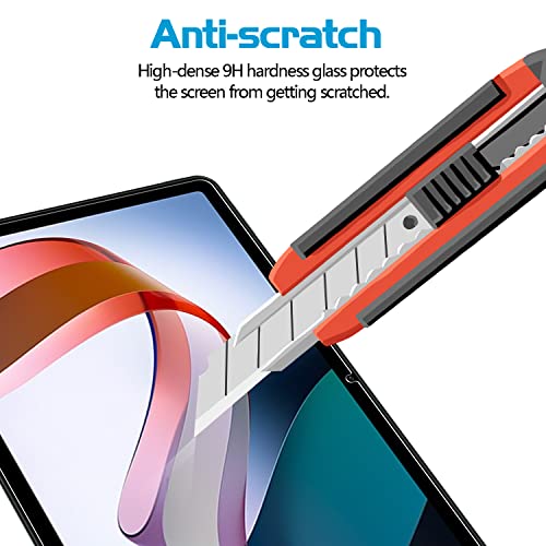 XunyLyee 2-Pack, Screen Protector for Lenovo Tab M10 Plus 3rd Gen 2022 (10.61 Inch) Anti-Scratch Tempered Glass Film Easy Installation