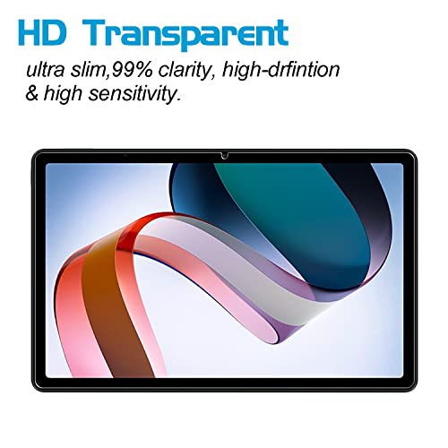 XunyLyee 2-Pack, Screen Protector for Lenovo Tab M10 Plus 3rd Gen 2022 (10.61 Inch) Anti-Scratch Tempered Glass Film Easy Installation