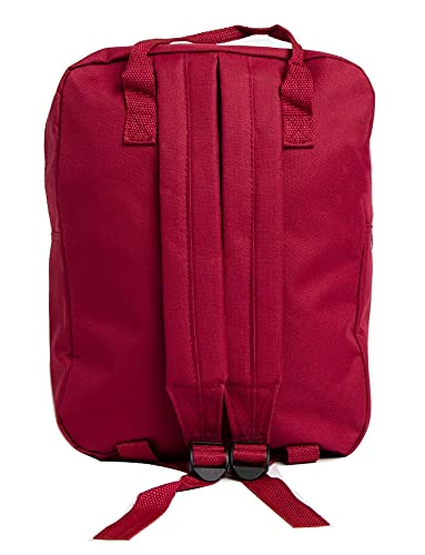 Hogwarts 4 Crest Logo School Bag Backpack, Burgundy, M
