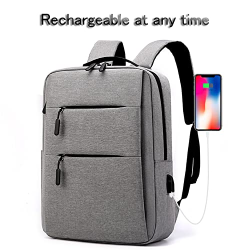 Laptop Backpack Business Slim Durable with USB Port Water Resistant Backpack for Women Men Fits 15.6 Inch School Computer Bag
