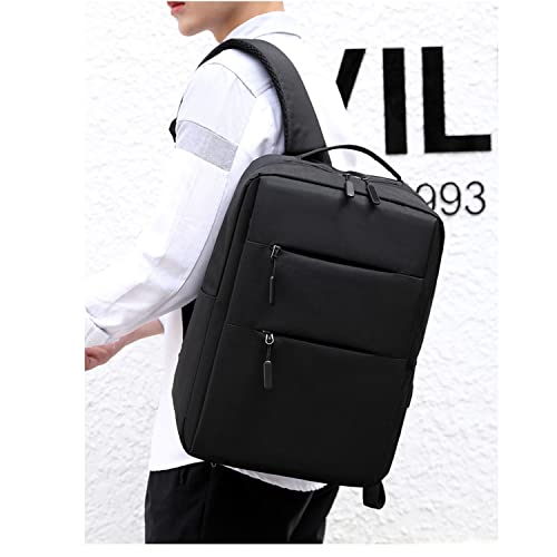 Laptop Backpack Business Slim Durable with USB Port Water Resistant Backpack for Women Men Fits 15.6 Inch School Computer Bag
