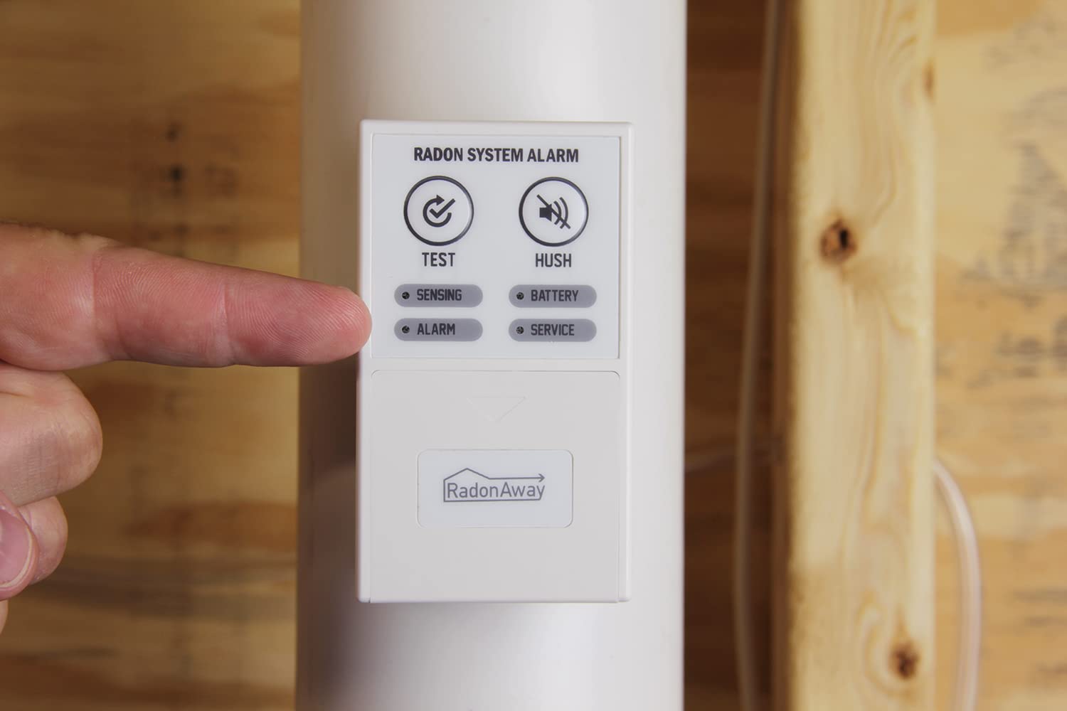 Radonaway RSA1 Radon System Alarm with PPS Technology