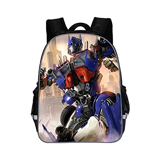 Jotolan Boys Transformers School Backpack Rucksack-Students Back to School Bookbag Travel Bag Bumblebee,Optimus Prime
