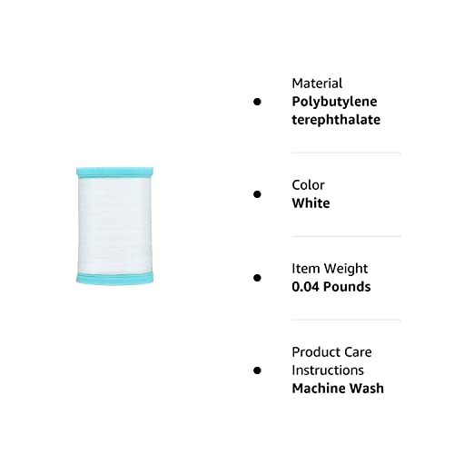 Coats Eloflex Stretch Thread 225yd-White -S992-0100