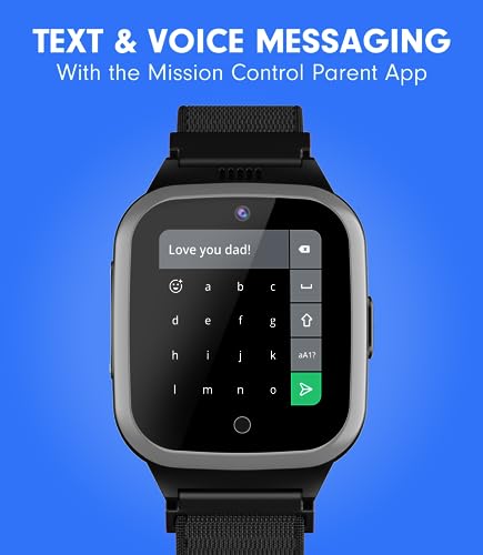 JrTrack 2 SE Smart Watch for Kids by Cosmo | 4G Phone Calling & Text Messaging | SIM Card & Flexible Data Plans | GPS Tracker Watch for Kids | Children’s Smartphone Alternative (Black)