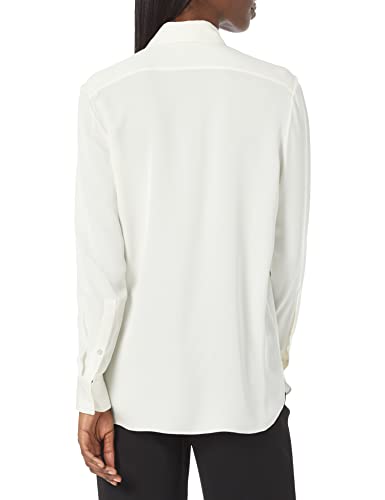 Theory Women's Classic Menswear Shirt, Ivory, S