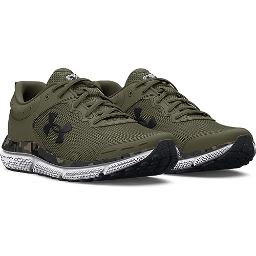 Under Armour Men's Charged Assert 10 Camo, (300) Marine OD Green/Marine OD Green/Black, 10.5, US