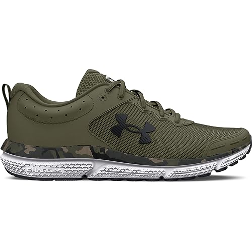 Under Armour Men's Charged Assert 10 Camo, (300) Marine OD Green/Marine OD Green/Black, 10.5, US