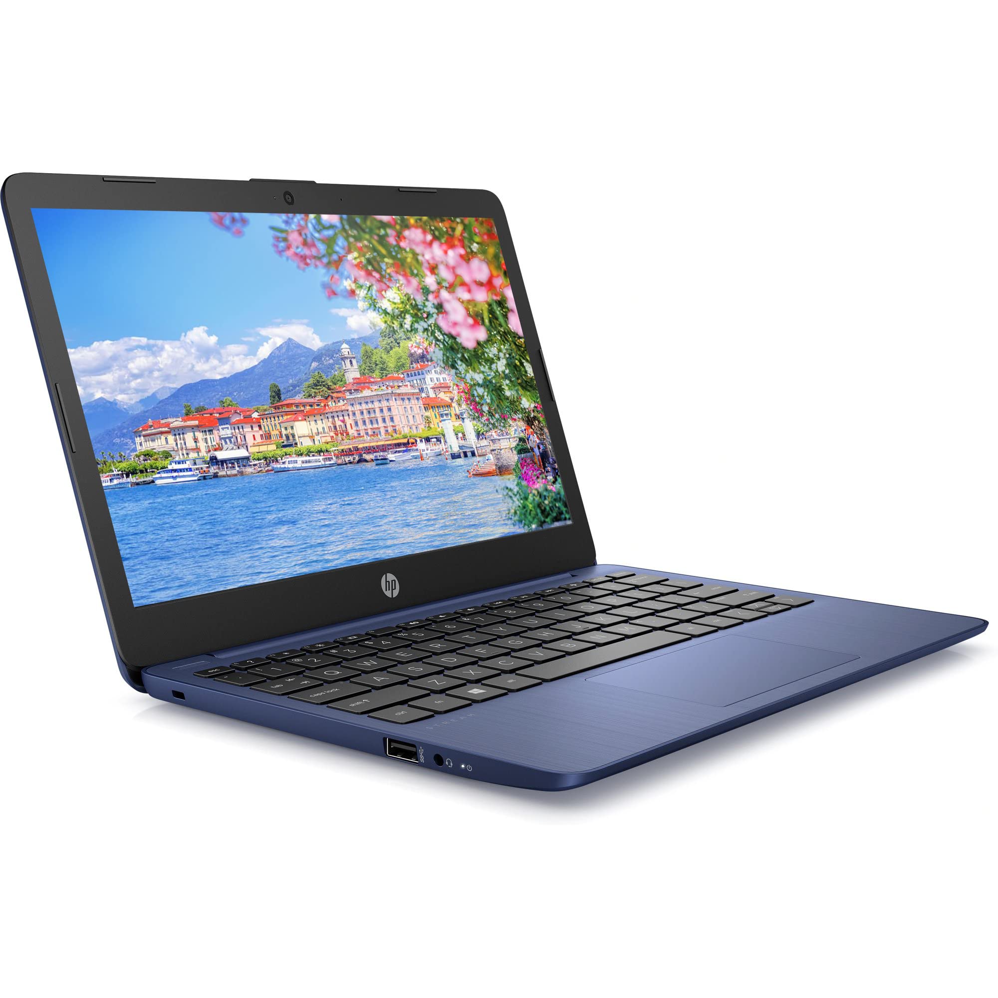 2022 HP 11" HD IPS Laptop, Windows 11, Intel Celeron Processor Up to 2.70GHz, 4GB RAM, 64GB SSD, Intel 4K Graphics, Ultra-Fast WiFi Speed, Dale Blue (Renewed)