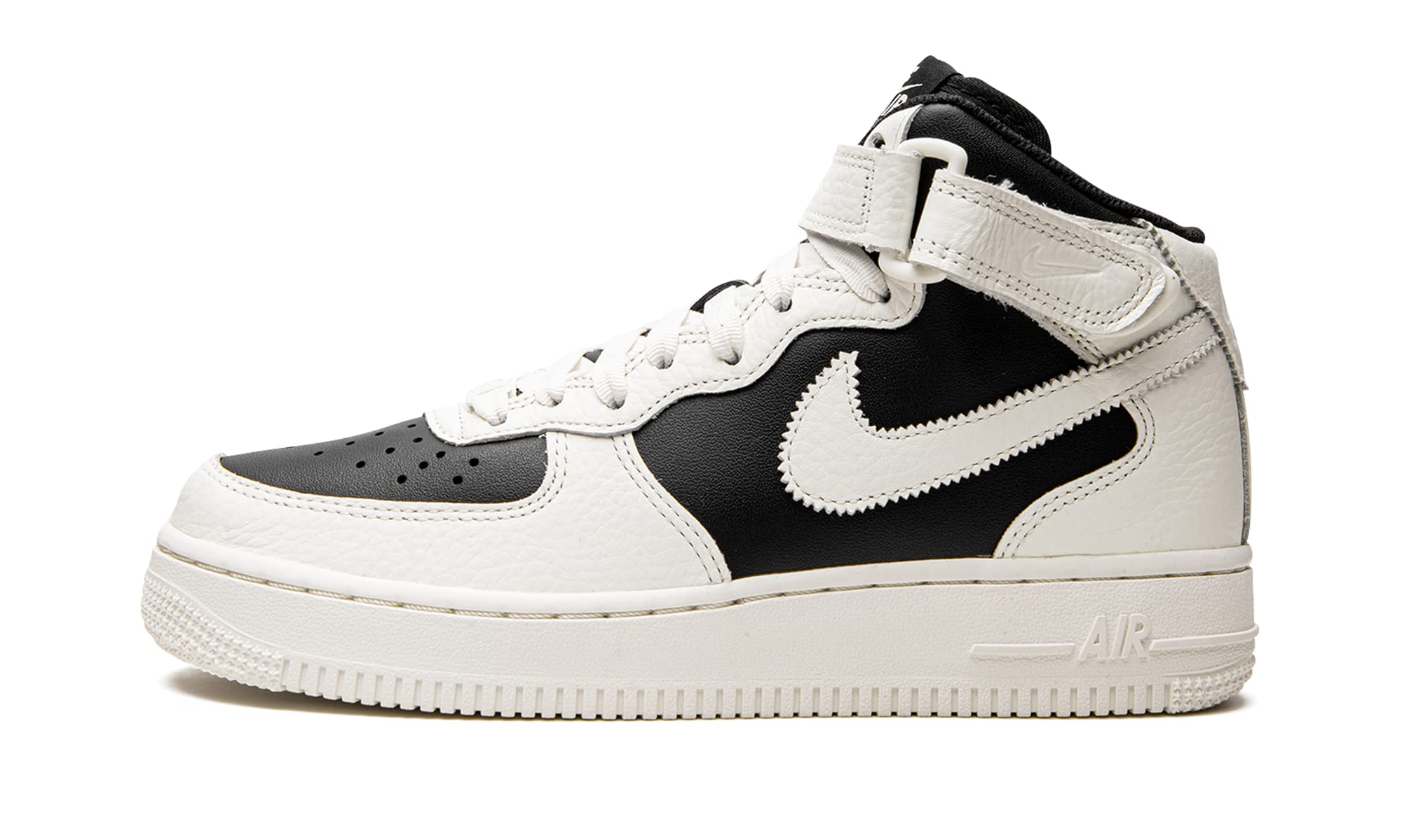 Nike Womens WMNS AIR Force 1 '07 MID DV2224 001 Black Sial - Size 12W