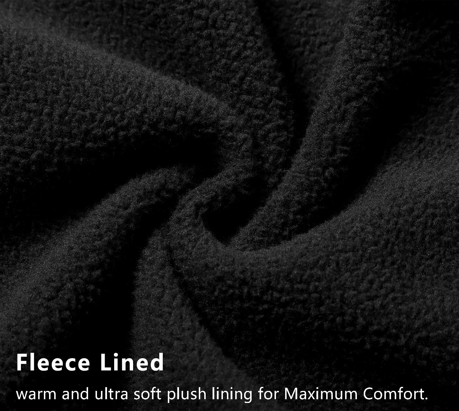 THE GYM PEOPLE Men's Fleece Pullover Hoodie Loose Fit Ultra Soft Hooded Sweatshirt With Pockets Black