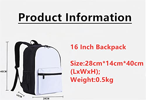 KBIKO-zxl Teens Boys Shrek School Bookbag Large Capacity Laptop Daypack Lightweight Travel Rucksack for Outdoor