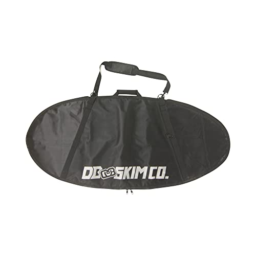 DB Skimboards Surf Skim Travel Bag Black, Skimboard Carrying Bag for up to Five Boards, with Back Pack Straps, Shoulder Strap & Handles