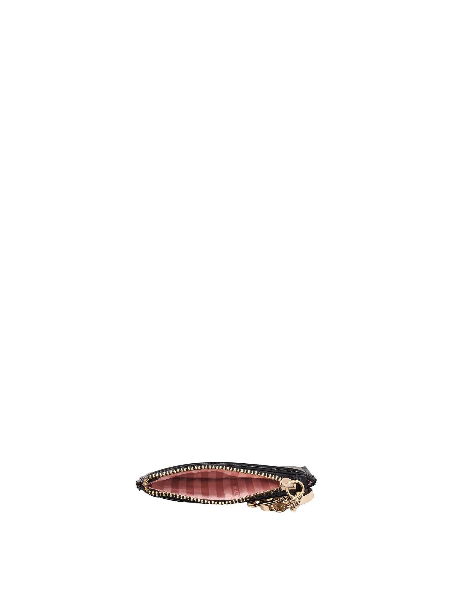 Victoria's Secret The Victoria Card Case Keychain, Black Lily