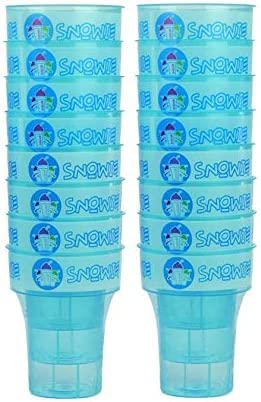 SNOWIE - Little Snowie Max Snow Cone Machine - Premium Shaved Ice Maker, With Powder Sticks Syrup Mix, Entrepreneur Kit, Black