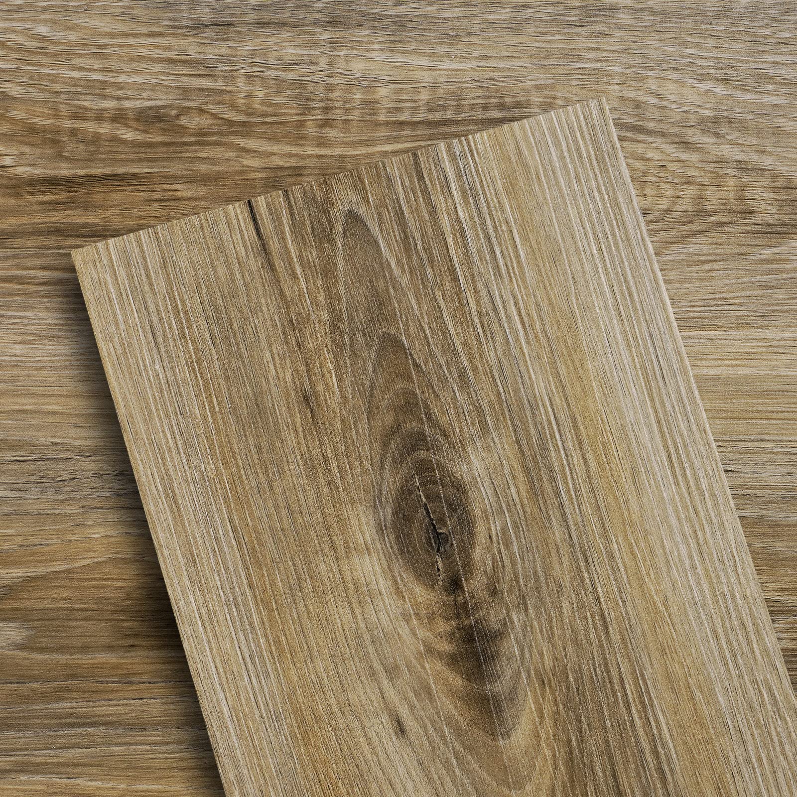 LaCheery Peel and Stick Floor Tile Wood Look 6"x36" Grey Plank Vinyl Flooring Tiles Peel and Stick Waterproof for Bathroom Kitchen Floor Tile Sticker Self Adhesive Vinyl Flooring Roll Removable 4-Pack
