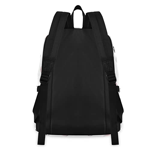 Kigai Dog Backpack for Boys Girls School Travel Back Pack Lightweight Durable Bookbag with Lunch Bag
